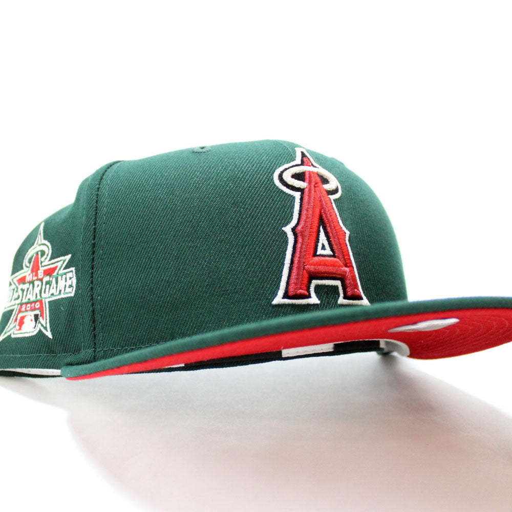Anaheim Angels 2010 All-Star Game New Era 59Fifty Fitted Hat (Green Re ...