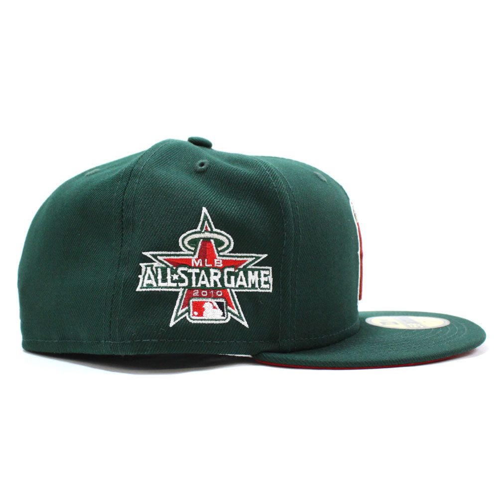 Anaheim Angels 2010 All-Star Game New Era 59Fifty Fitted Hat (Green Re ...