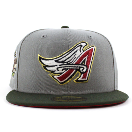 Anaheim Angels 40th Season New Era 59Fifty Fitted Hat (Glow in the Dar ...