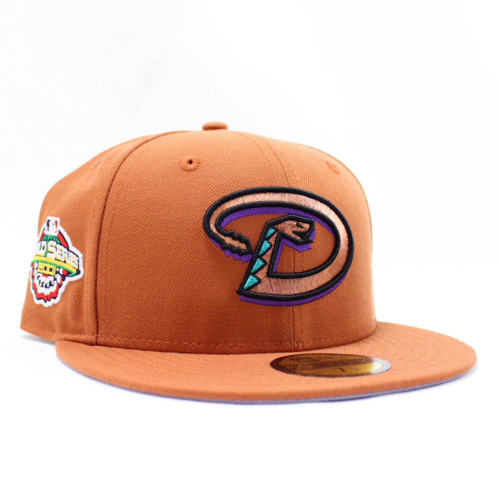 Arizona Diamondbacks 2001 World Series New Era 59Fifty Fitted Hat (Glo ...
