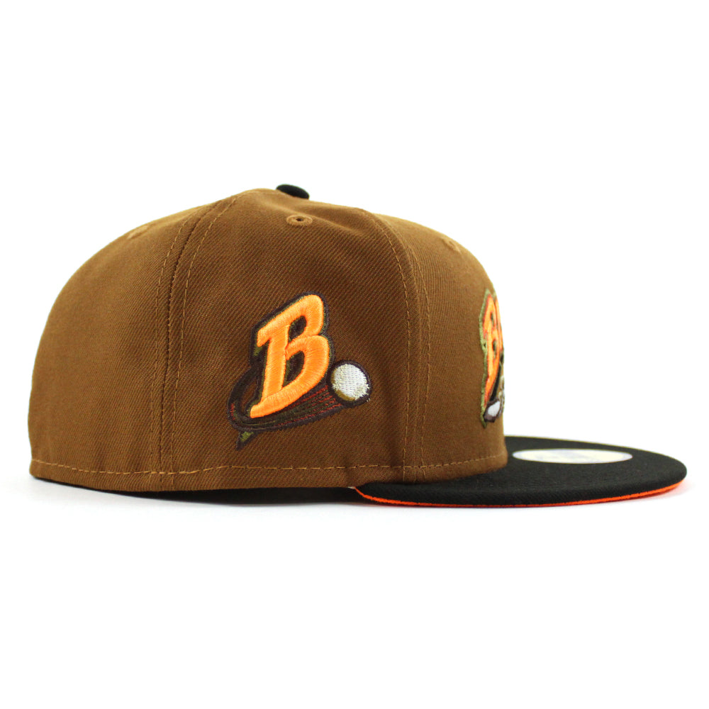 Buffalo Bisons BUFFALO B New Era 59Fifty Fitted Hat (Glow in the Dark ...