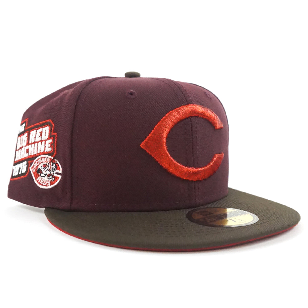 Cincinnati Reds The Big Red Machine 1975 New Era 59Fifty Fitted Hat (M ...