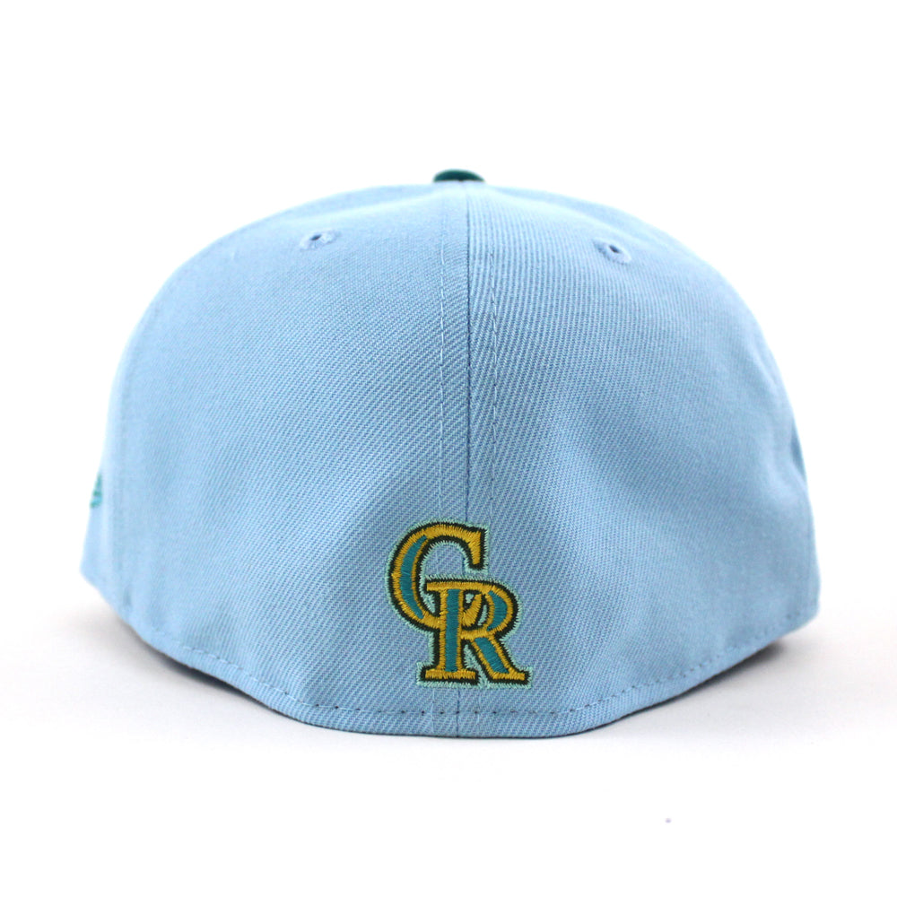 Colorado Rockies 10 Years Patch New Era 59Fifty Fitted Hat (GITD DOSCI ...