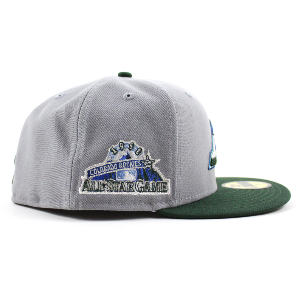 Colorado Rockies 1998 All Star Game Era 59Fifty Fitted Hat (GITD Gray ...
