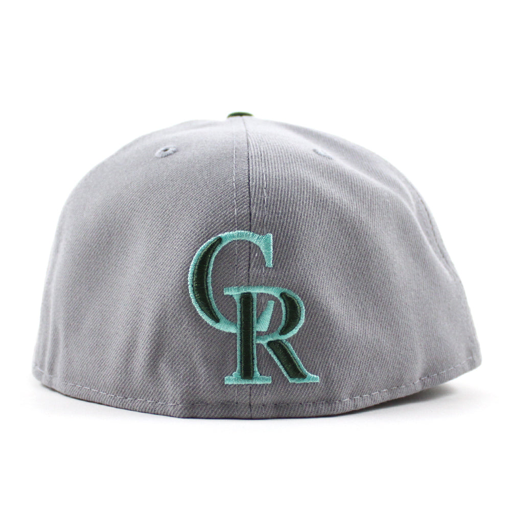 Colorado Rockies 1998 All Star Game Era 59Fifty Fitted Hat (GITD Gray ...