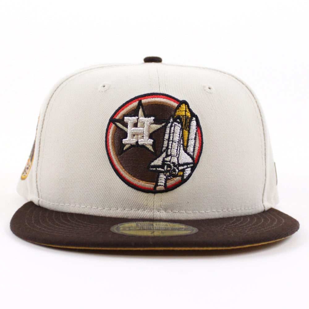 Houston Astros Apollo 11 New Era 59Fifty Fitted Hat (Stone Burnt Wood ...