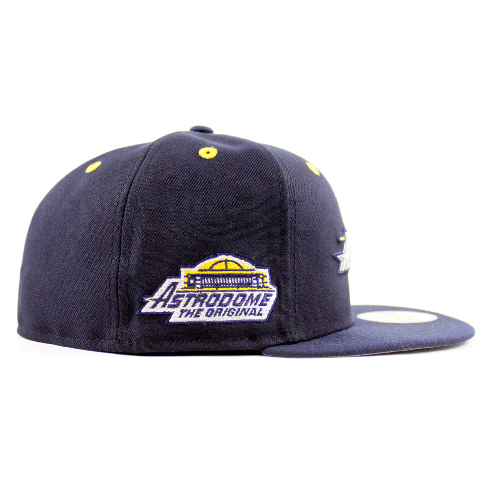 Houston Astros Astro Dome New Era 59Fifty Fitted Hat (Navy Gray Under ...