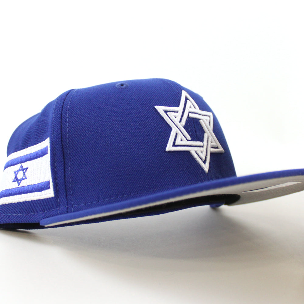 Israel 2023 World Baseball Classic (WBC) New Era 59Fifty Fitted Hat (B ...