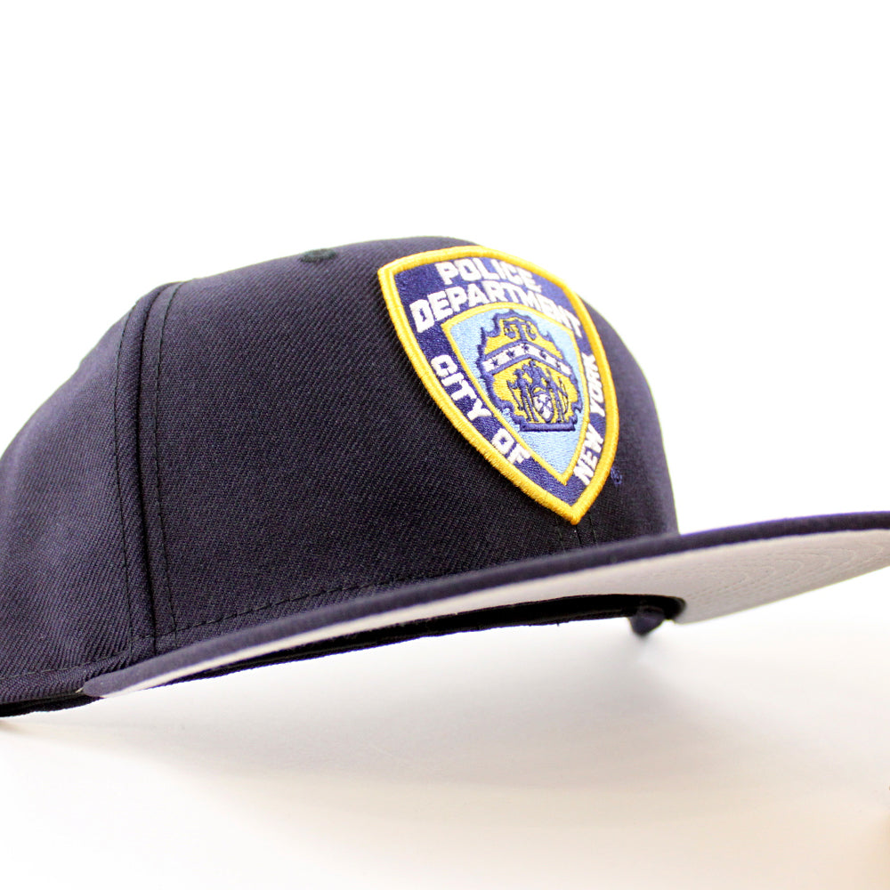NYPD Shield New Era 59Fifty Fitted Hats (Gray Under Brim) - New York ...