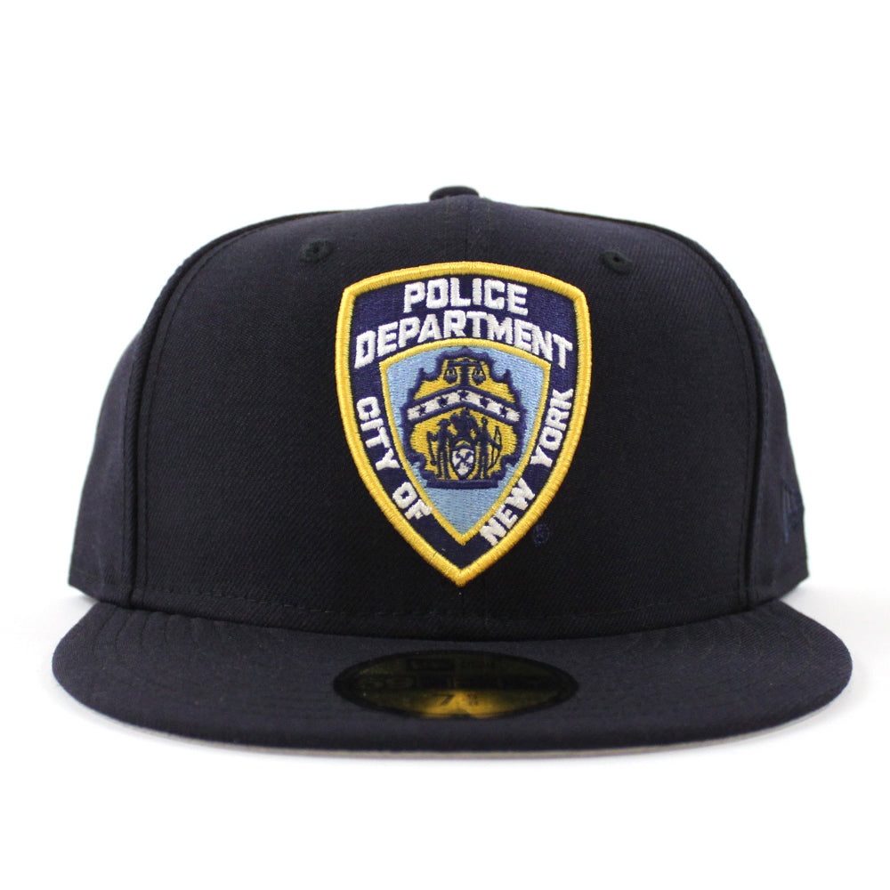 NYPD Shield New Era 59Fifty Fitted Hats (Gray Under Brim) - New York ...