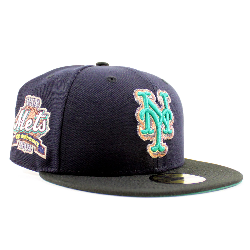 New York Mets 1962 METS 40TH ANNIVERSARY New Era 59Fifty Fitted Hat (N ...