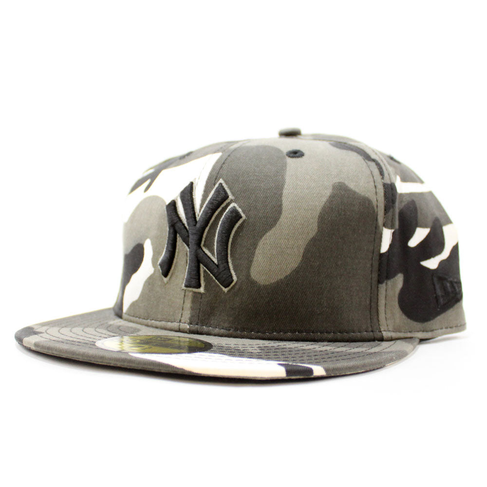 New York Yankees New Era 59Fifty Fitted Hat (Snow Camo) – ECAPCITY
