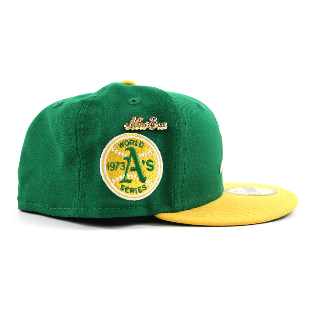 Oakland Athletics 1973 World Series New Era 59Fifty Fitted Hat (59FIFT ...