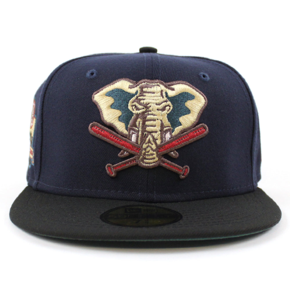 Oakland Athletics 40 YEARS New Era 59Fifty Fitted Hat (NIGHT SHIFT NAV ...