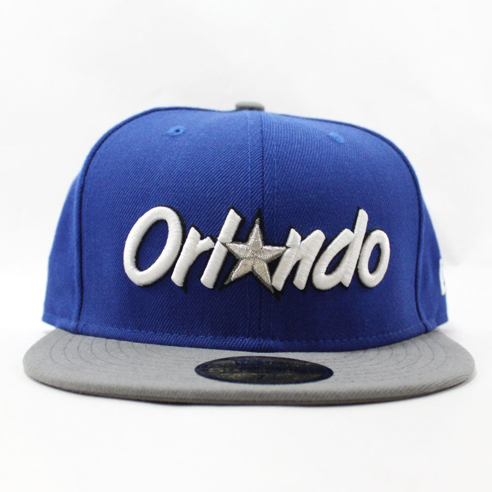 Orlando Magic New Era 59Fifty Fitted Hat (BRIGHT ROYAL GRAY) – ECAPCITY
