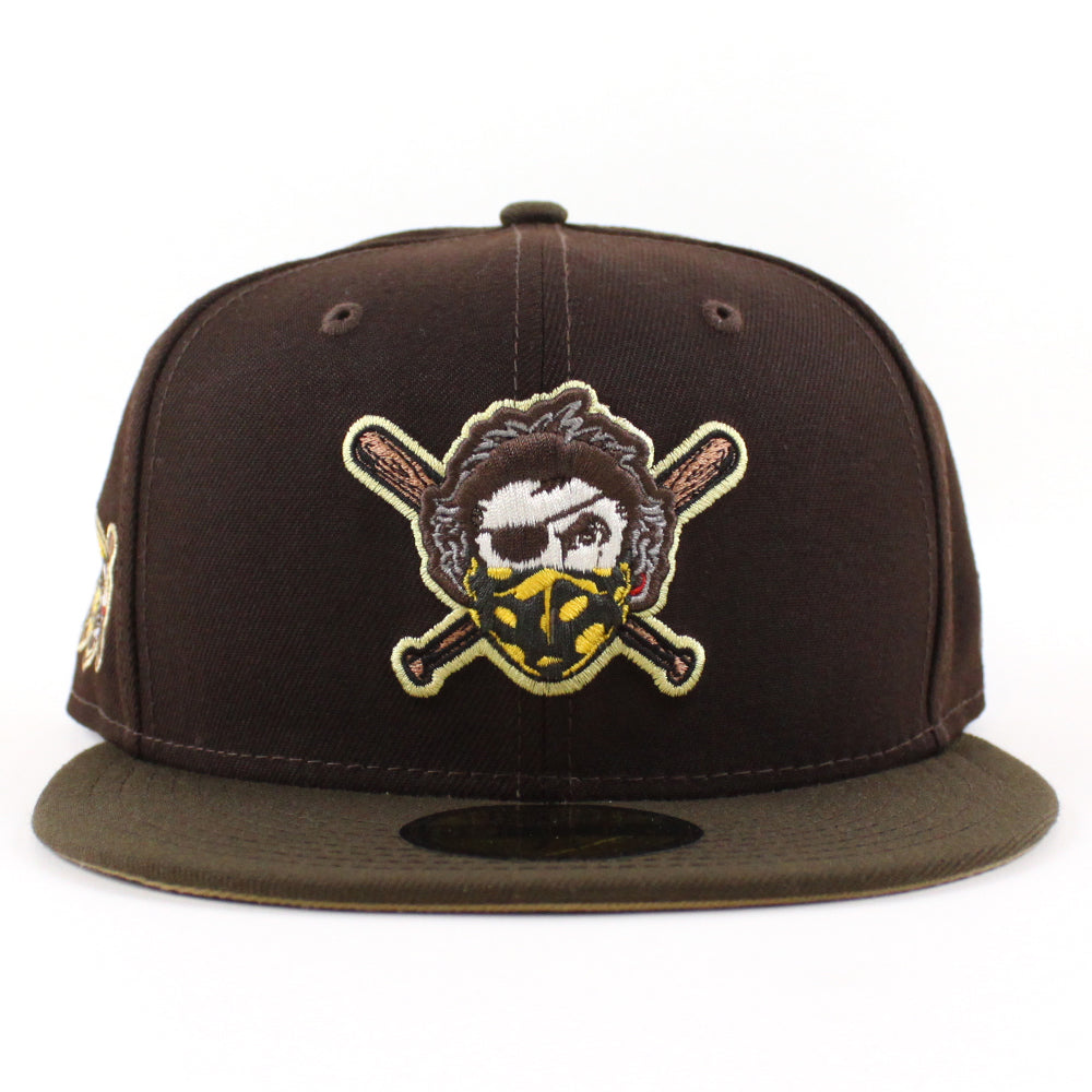 Pittsburgh Pirates Pirates Logo 59Fifty New Era Fitted Hat (Burnt Wood ...