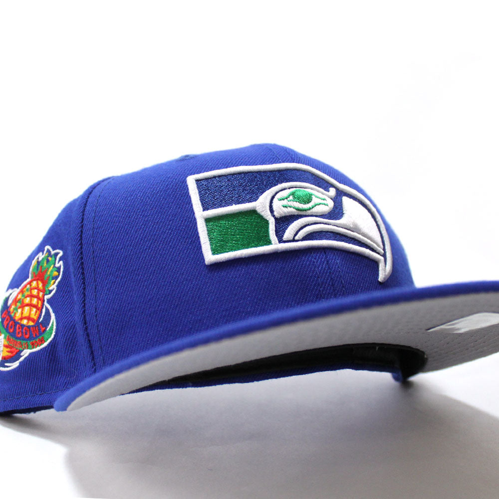 Seattle Seahawks 1998 Pro Bowl 59Fifty New Era Fitted Hat (Royal Blue ...