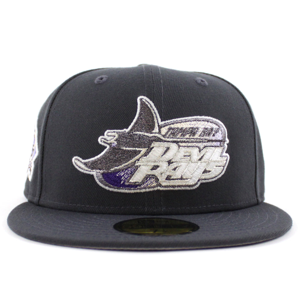 Tampa Bay Devil Rays 10th Season New Era 59Fifty Fitted Hat (GITD Dark ...