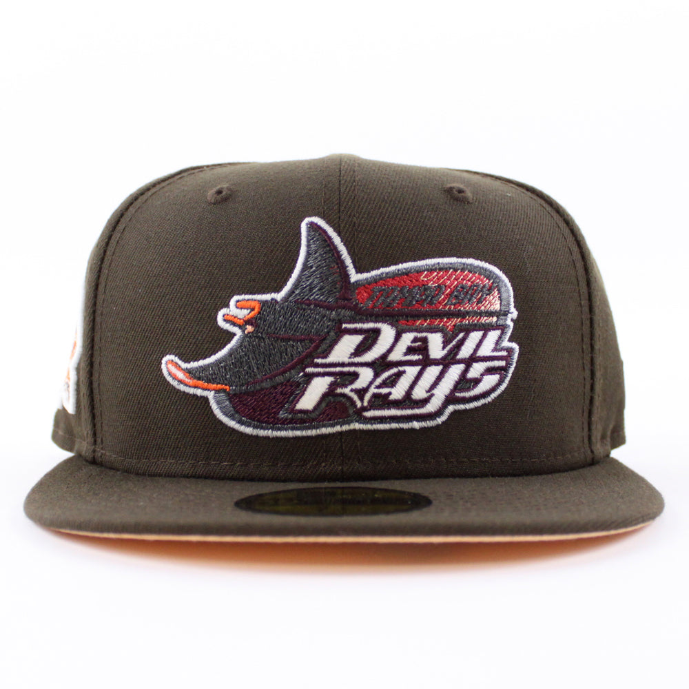 Tampa Bay Devil Rays 10th Season New Era 59Fifty Fitted Hat (GITD Waln ...