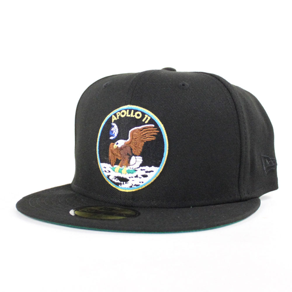 Apollo 11 50th Anniversary New Era 59Fifty Fitted Hat (Black Green ...