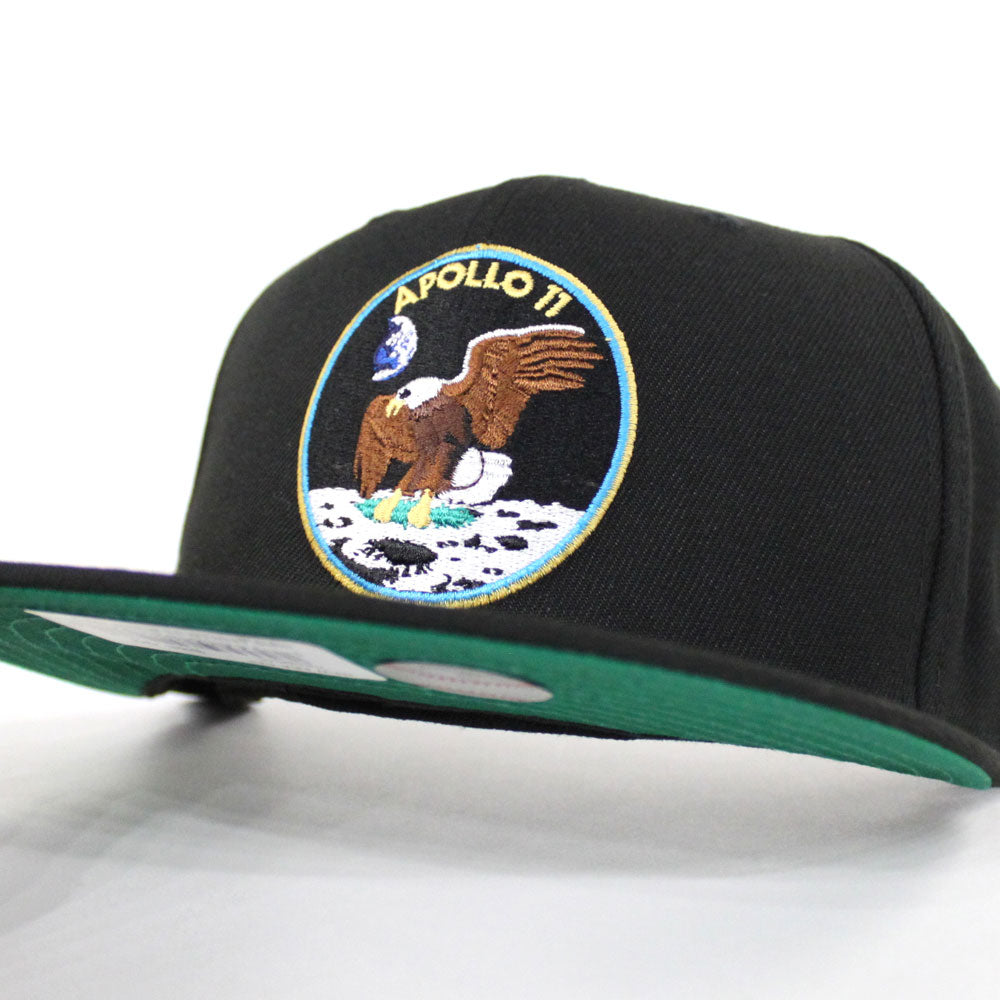 Apollo 11 50th Anniversary New Era 59Fifty Fitted Hat (Black Green ...