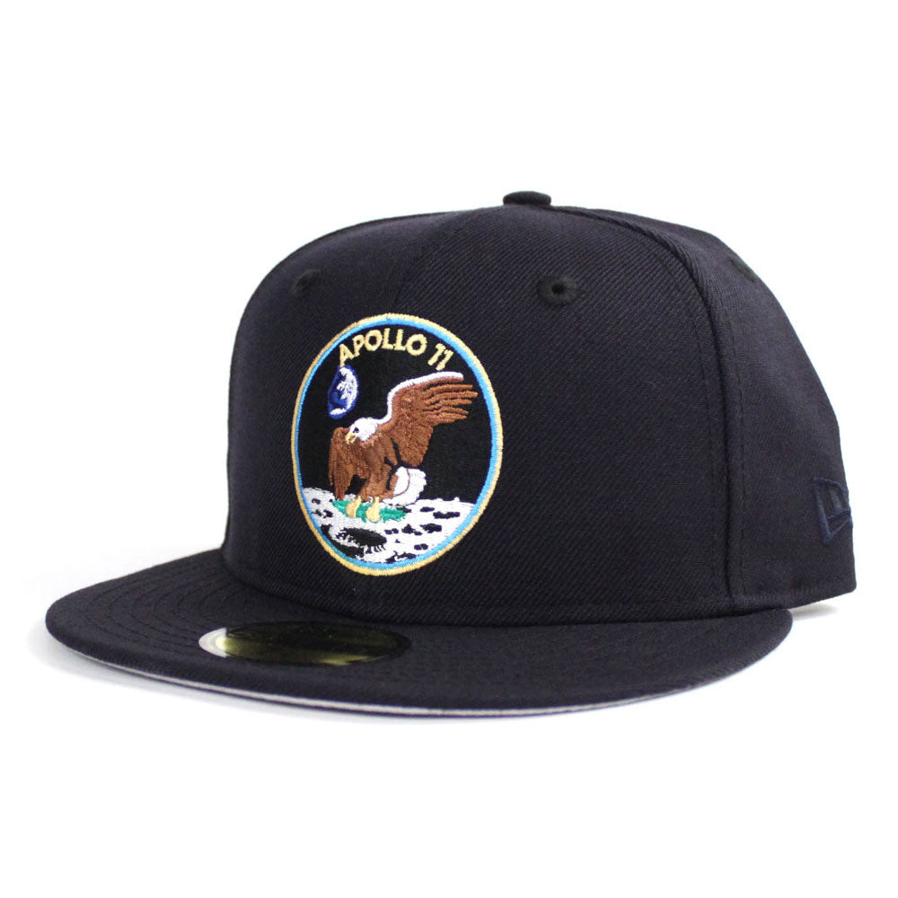 Apollo 11 50th Anniversary New Era 59Fifty Fitted Hat (Navy Green Under ...