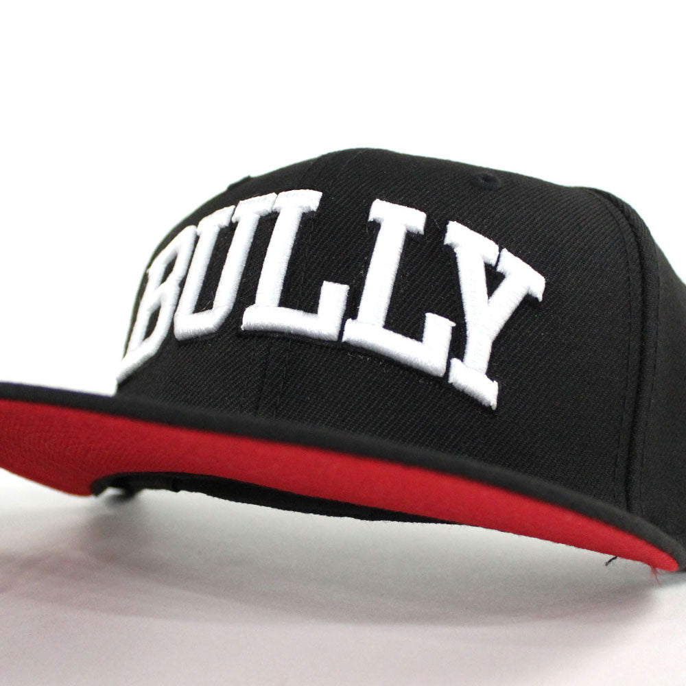 Bully New Era 59Fifty Fitted Hat (Black Red Under Brim) – ECAPCITY