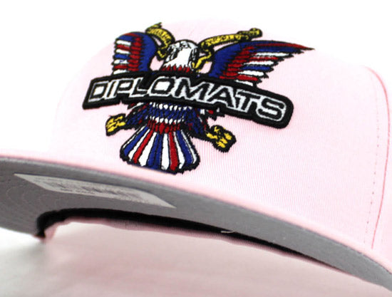 DIPSET x NEW ERA Diplomats 59Fifty New Era Fitted Hat (Pink Gray Under ...