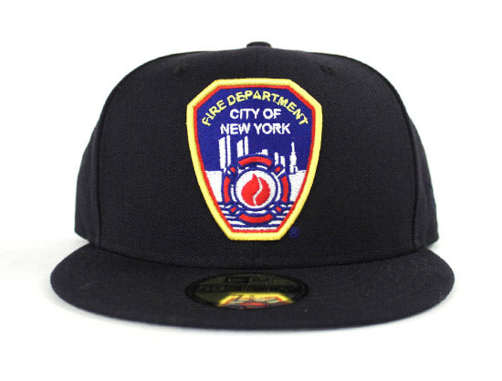 FDNY Shield New Era 59Fifty Fitted Hats (New York City Fire Department ...