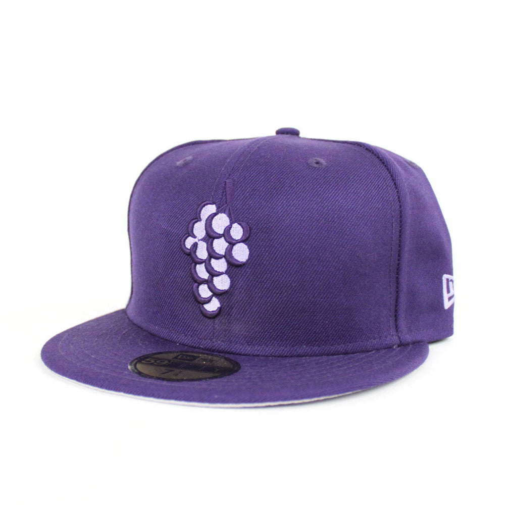 Grape New Era 59Fifty Fitted Hat (Purple Gray Under Brim) – ECAPCITY