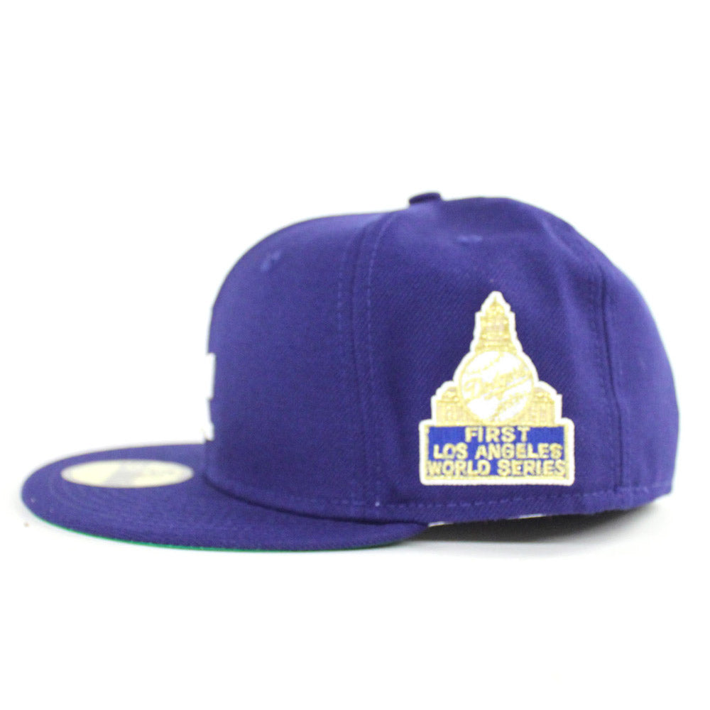 Los Angeles Dodgers 1959 World Series New Era 59Fifty Fitted Hat (Gray ...