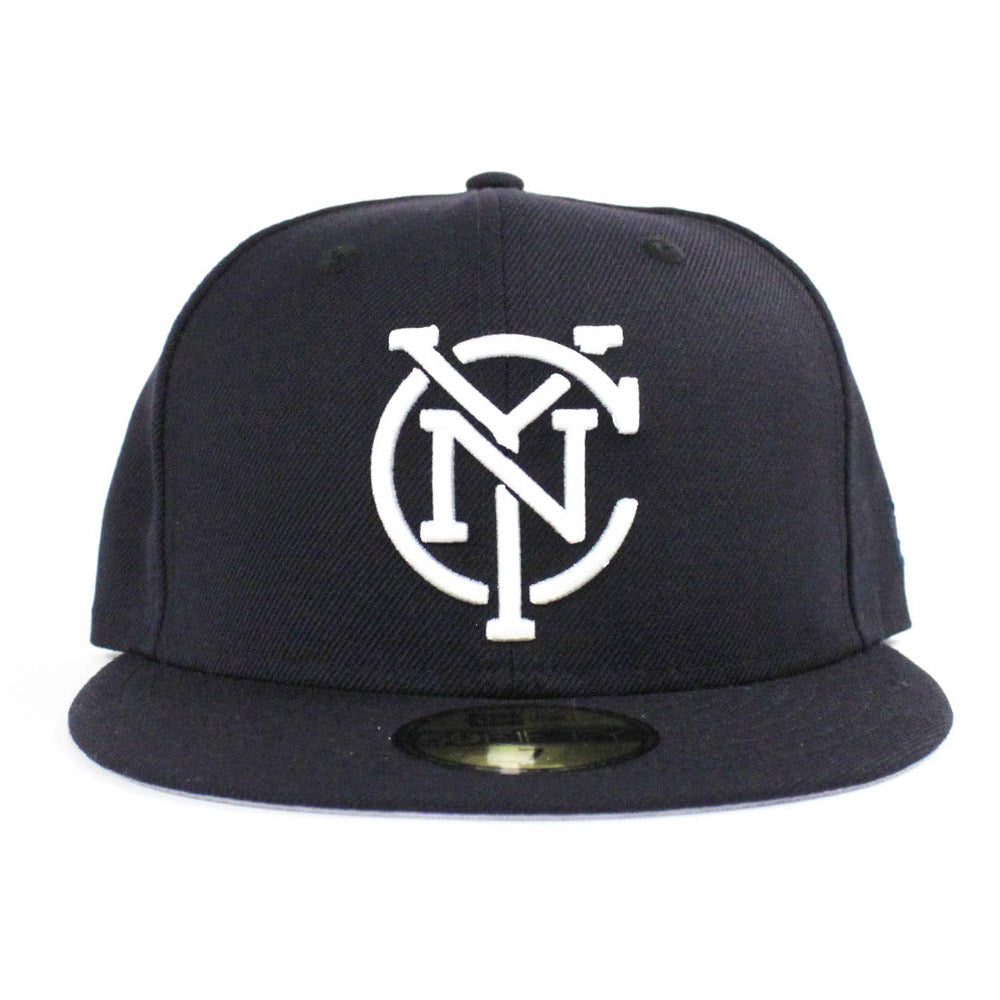 New York City FC New Era 59FIFTY Fitted Hat (Navy Gray Under Brim) – NY ...