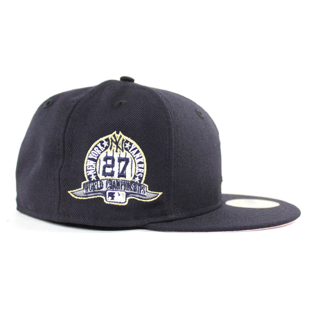 New York Yankees 27 World Championships New Era 59Fifty Fitted Hat ...