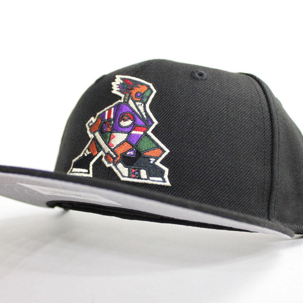 Tucson Roadrunners New Era 59Fifty Fitted Hat (Black Gray Under Brim ...